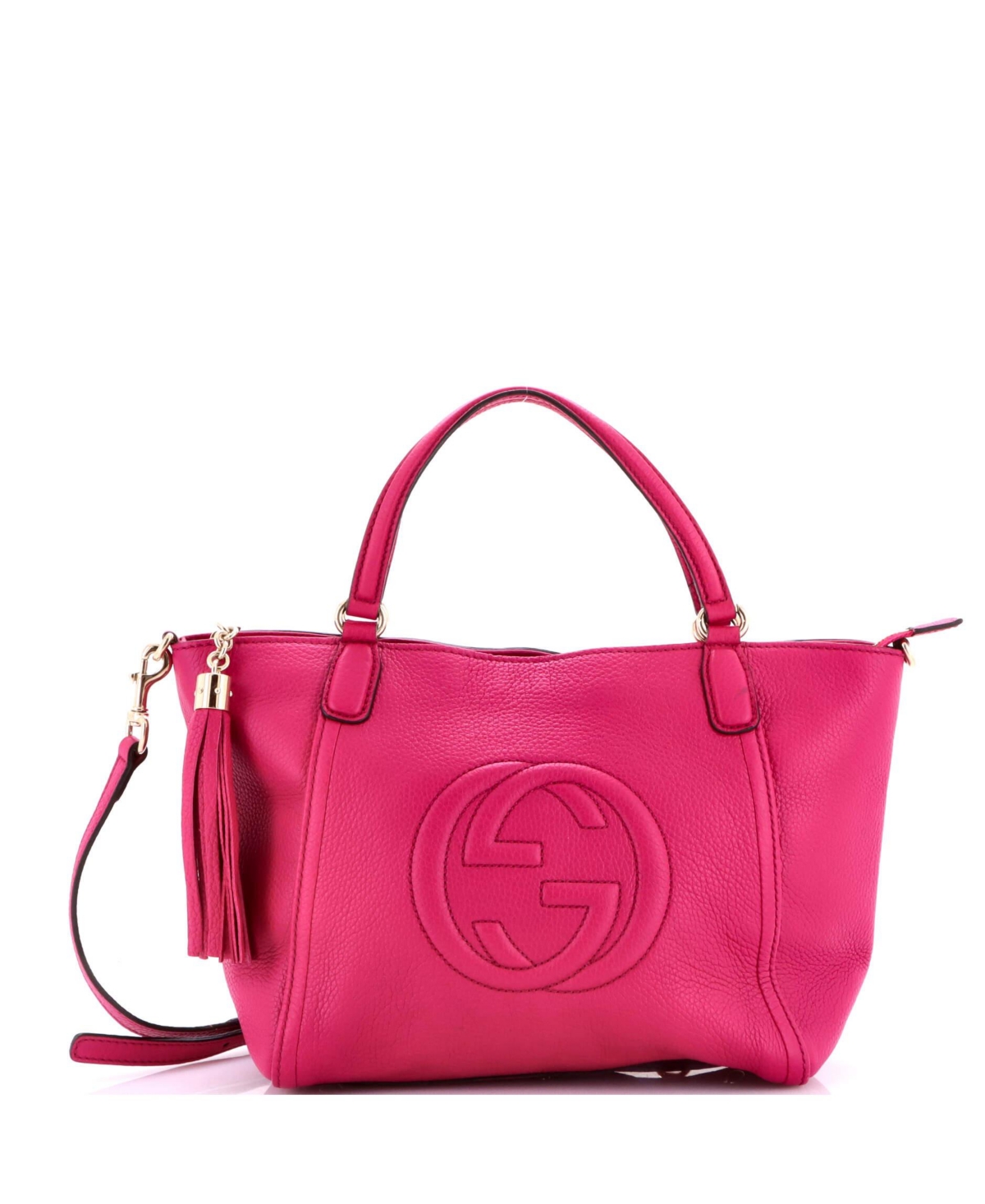 Click here for Pre-Owned Gucci Small Soho Convertible Top Handle... prices