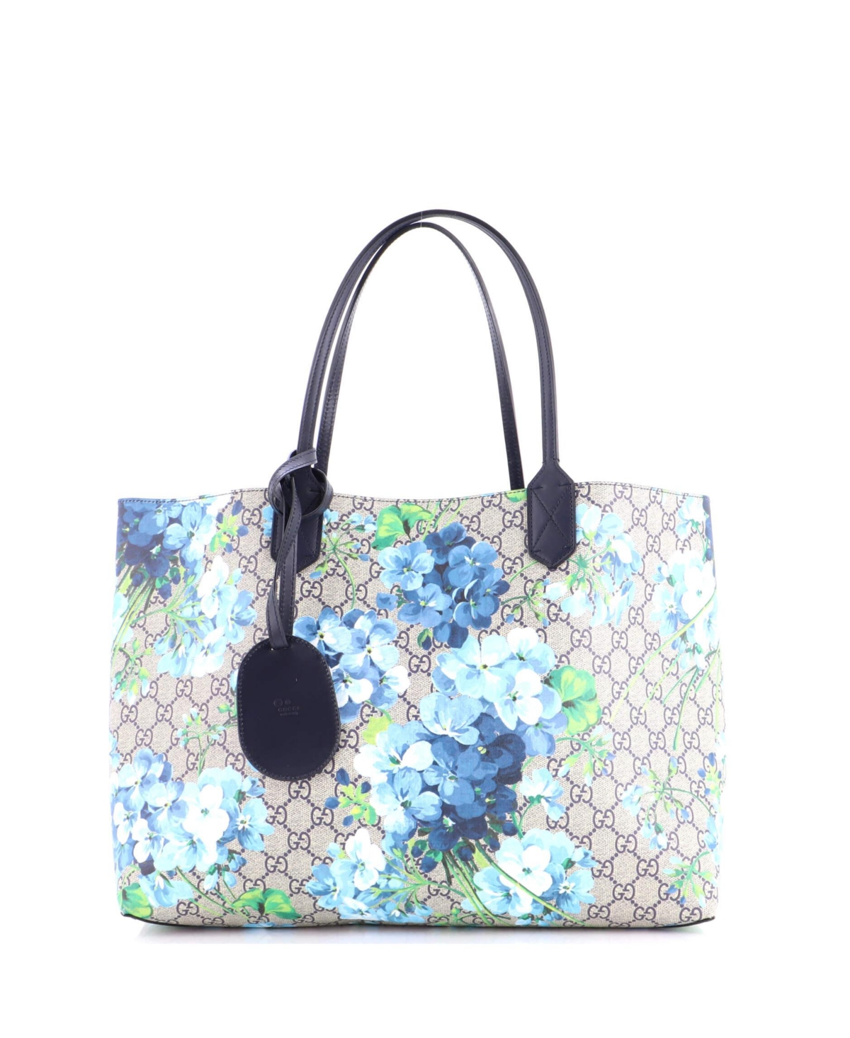 Click here for Pre-Owned Gucci Medium Reversible Tote Blooms Gg P... prices