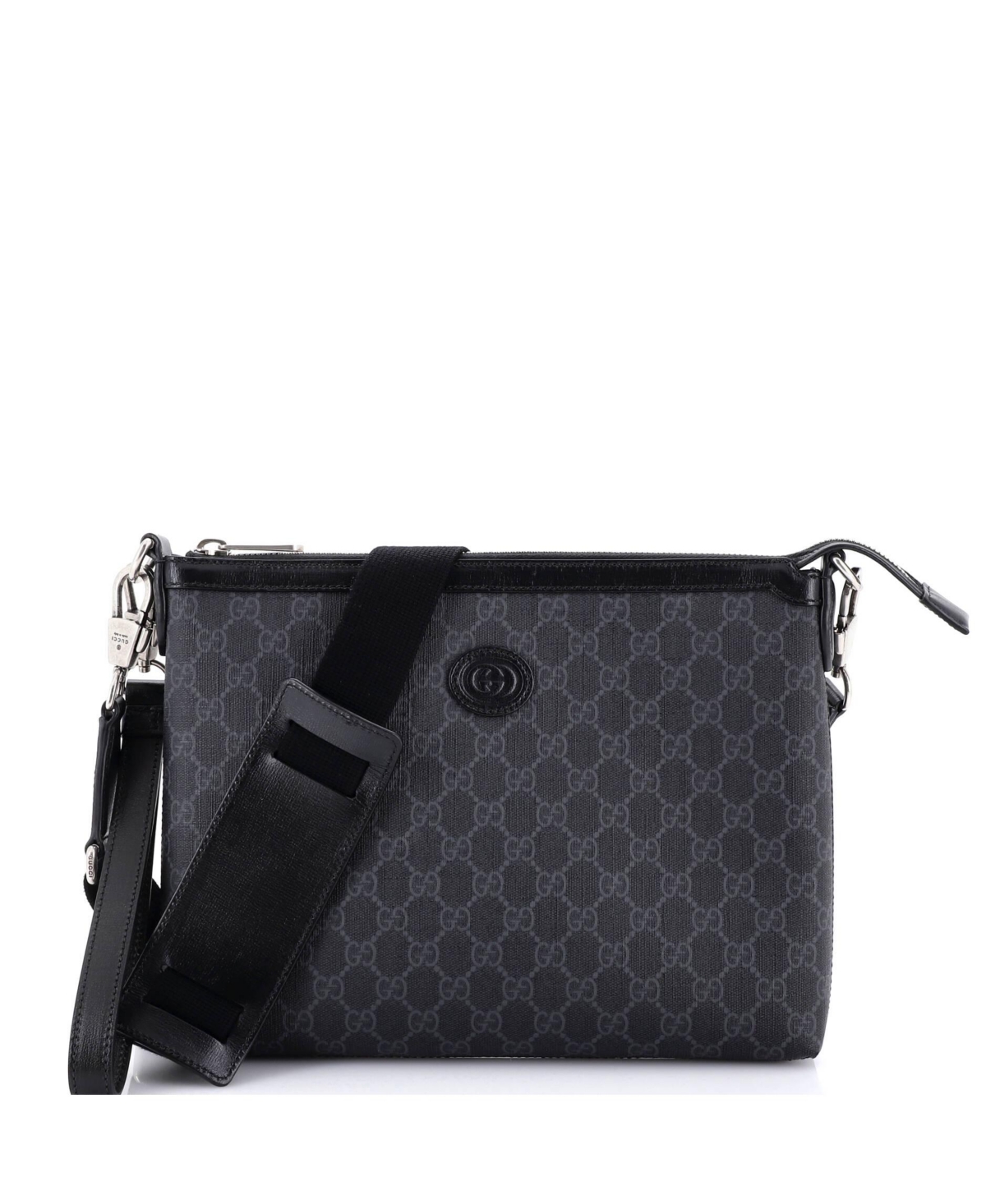Click here for Pre-Owned Gucci Medium Interlocking G Patch Wristl... prices