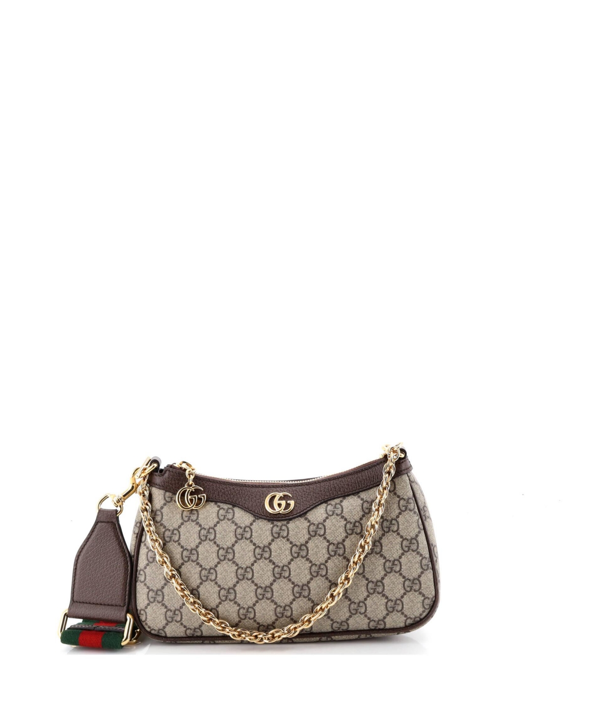 Click here for Pre-Owned Gucci Small Ophidia Charm Shoulder Bag G... prices