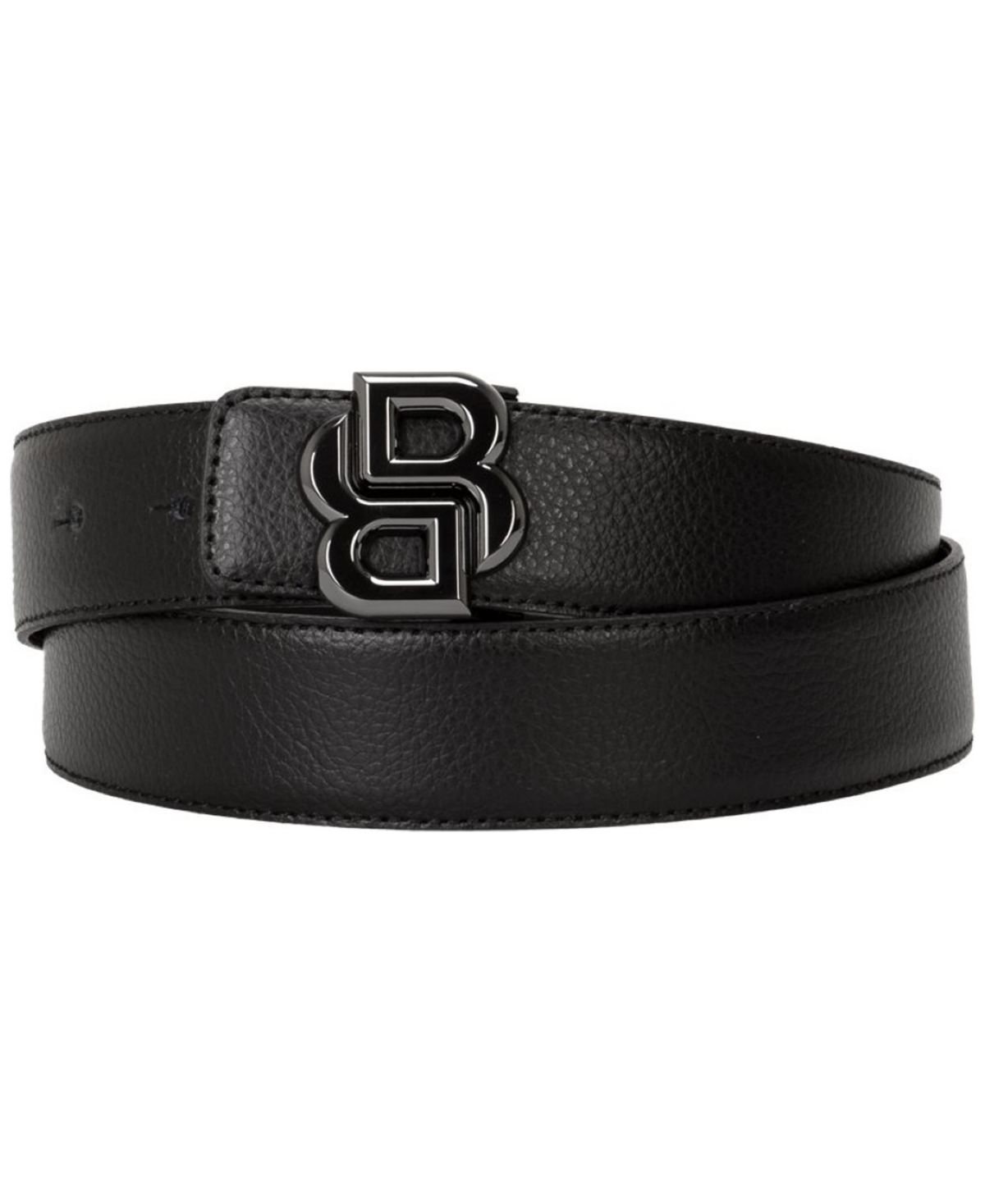Click here for Hugo Boss Mens B-Icon Buckle Belt - Black prices