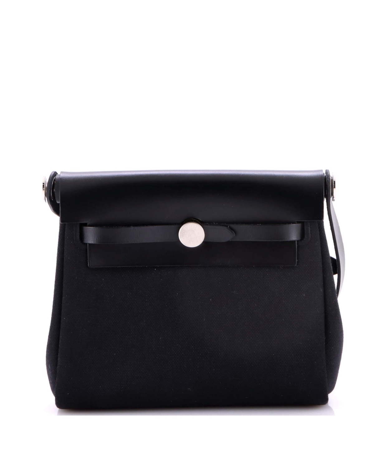 Click here for Pre-Owned HERMES 20 Herbag Zip Toile and Leather -... prices