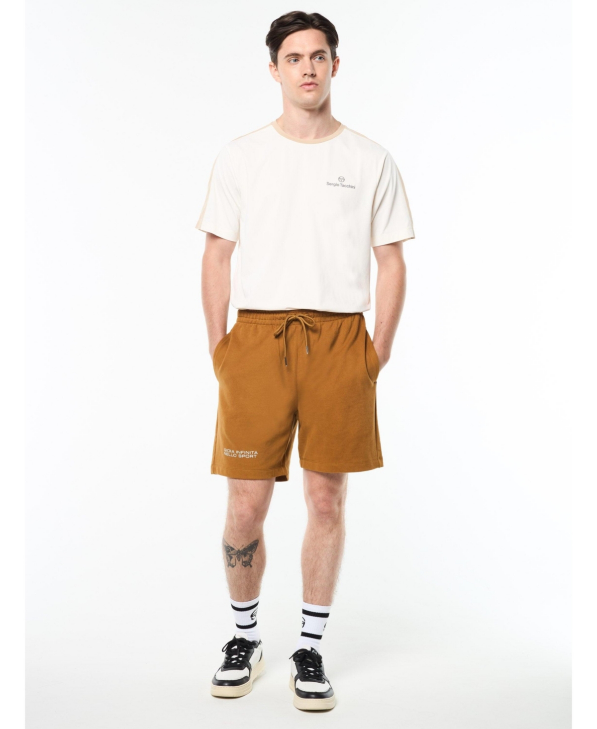 Click here for Sergio Tacchini Mens Netto Short - Bronze brown prices