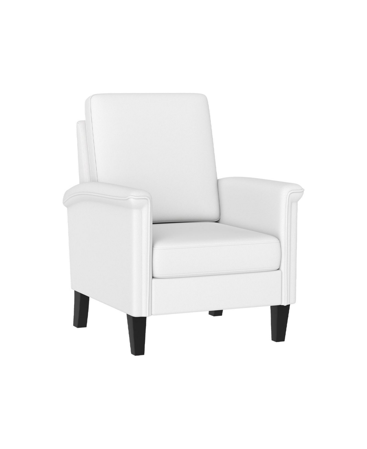 Click here for Sugift Farmhouse Floral Accent Chair with Solid Wo... prices