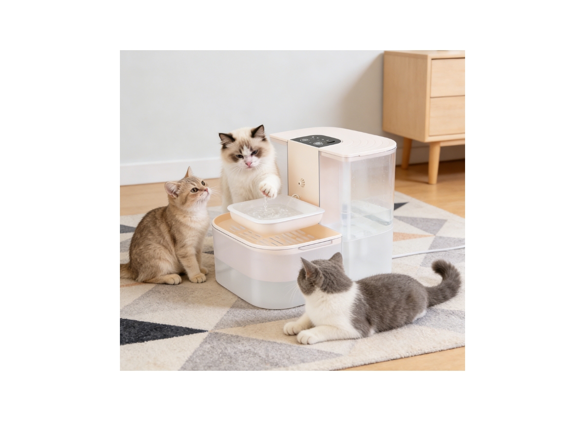 Click here for Zeus and Ruta Cordless Pet Water Fountain 4.5L Dua... prices