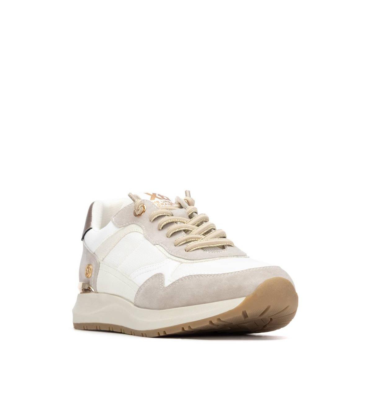 Click here for Xti Womens Casual Lace Up Sneakers - White prices