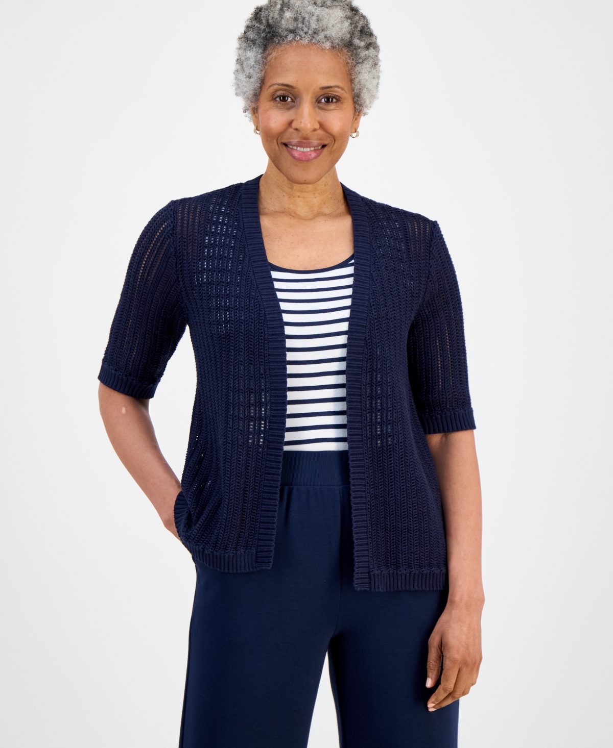 Click here for Style & Co Petite Summer Cotton Cardigan  Exclusiv... prices