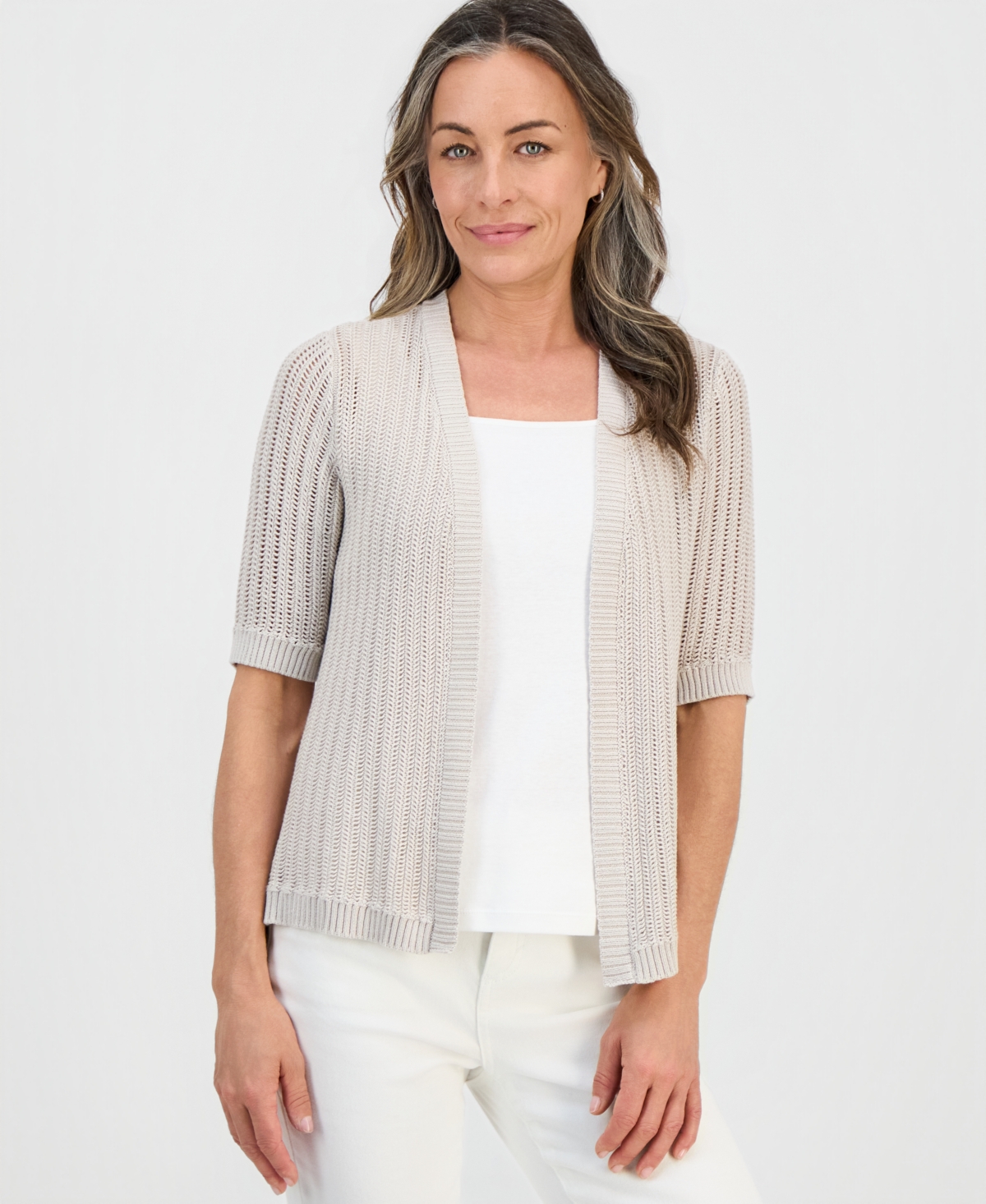 Click here for Style & Co Petite Summer Cotton Cardigan  Exclusiv... prices
