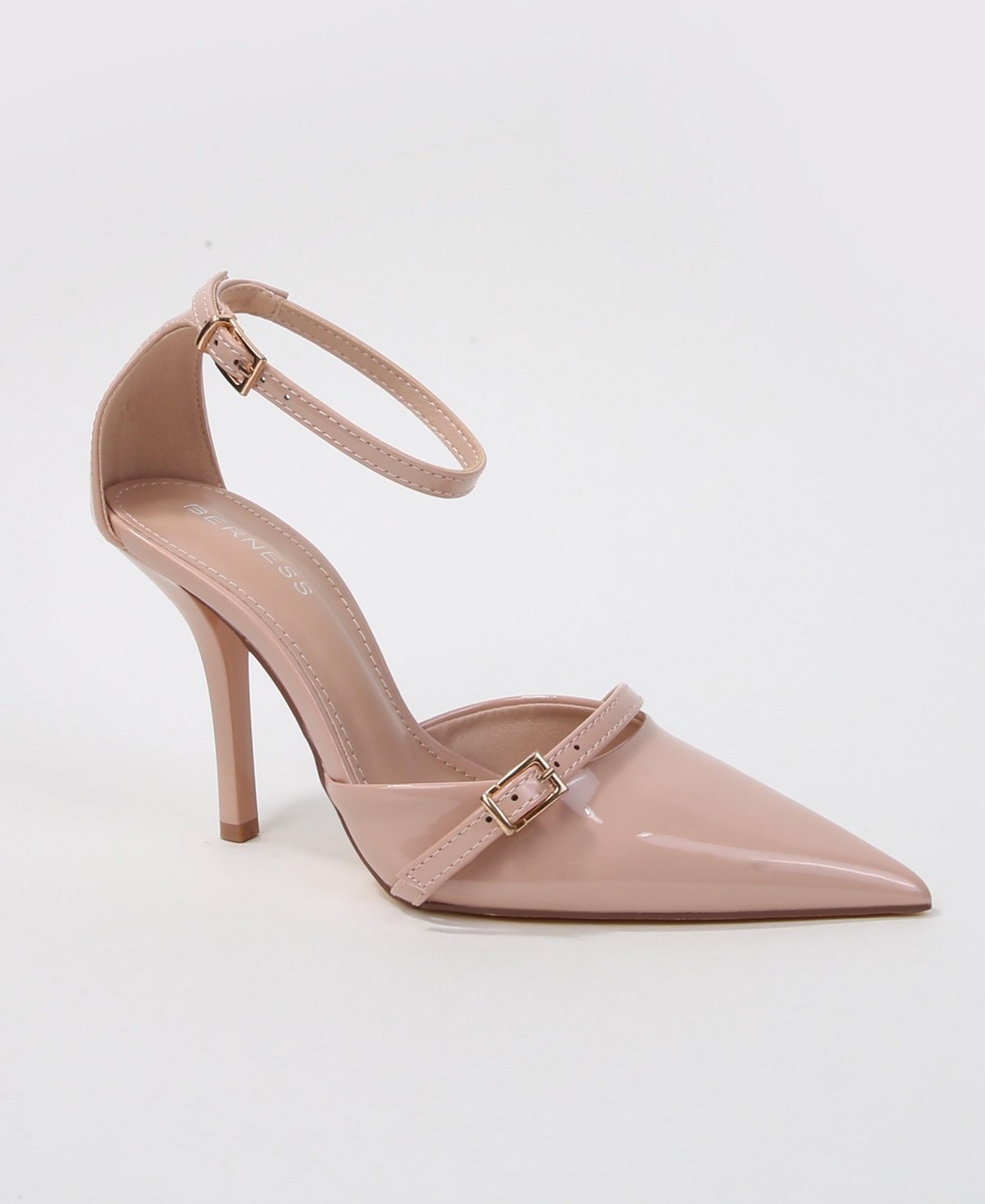 Click here for Berness Womens Maisie DOrsay Ankle Strap Pump - Be... prices