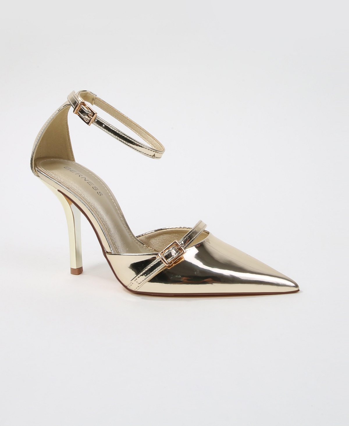 Click here for Berness Womens Maisie DOrsay Ankle Strap Pump - Go... prices