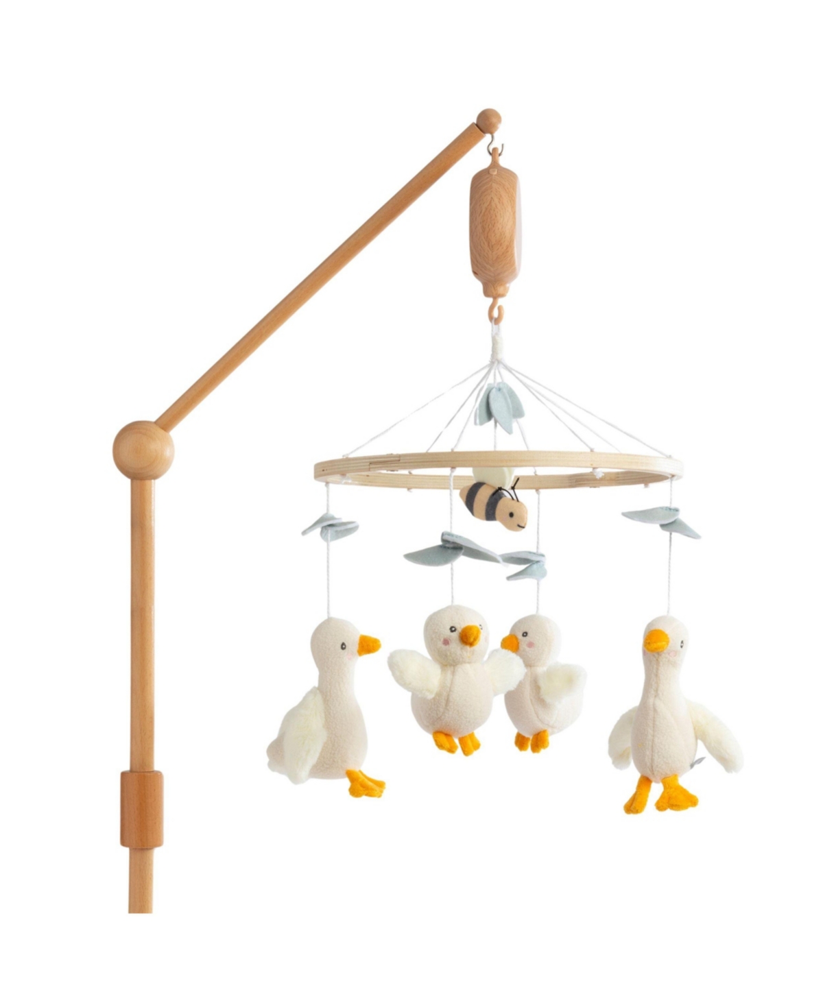 Click here for Living Textiles Baby Musical Mobile - Goosey Goose... prices