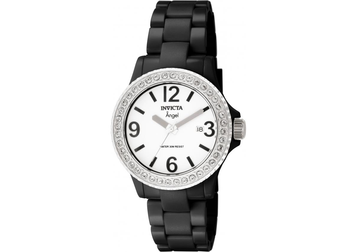 Click here for Invicta Womens 1633 Angel Quartz Dial Watch - Blac... prices