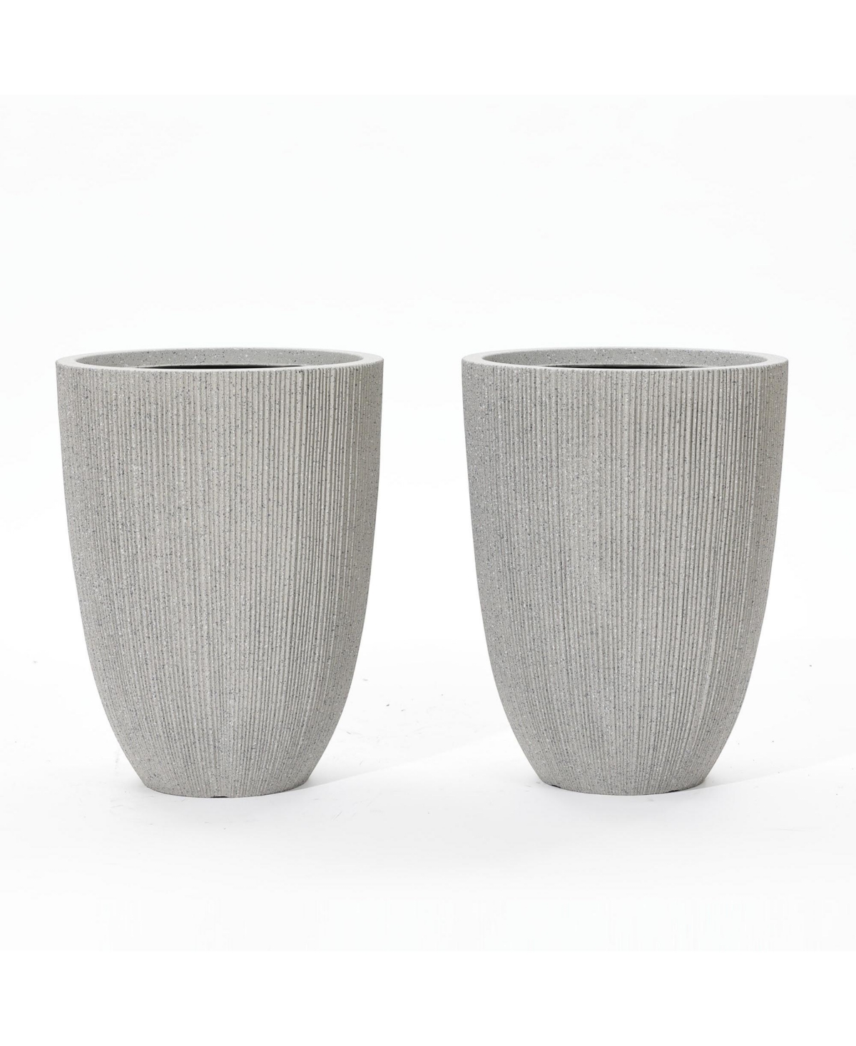 Click here for LuxenHome 2-Piece Tall Tapered Round Plastic Plant... prices