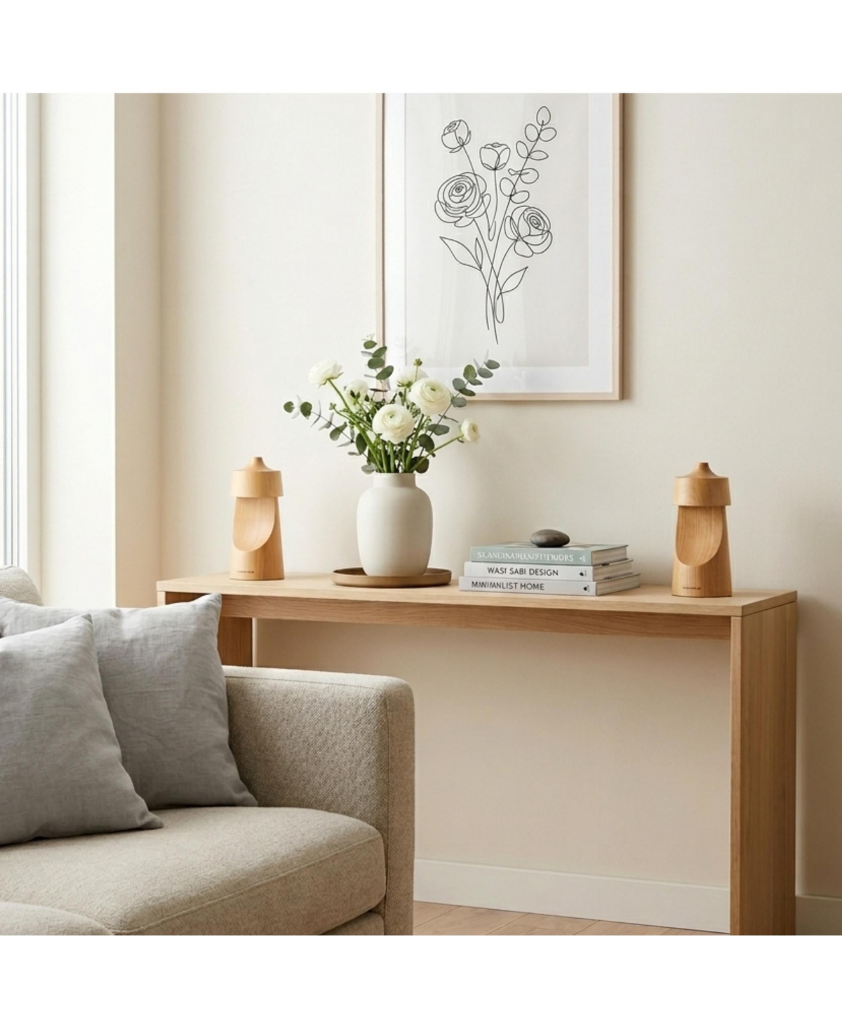 Click here for Decent Living Beech Wood Portable Night Light Set... prices