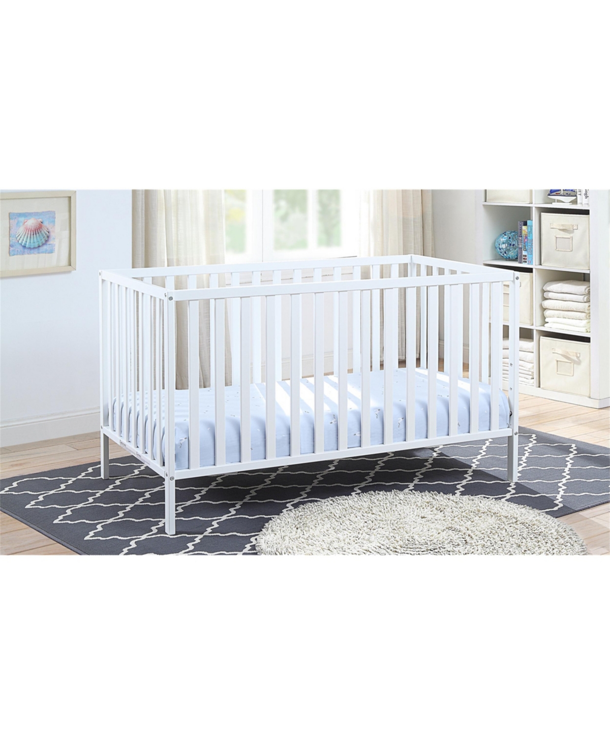 Click here for Jujabu 3 in 1 Convertible Solid Wood Island Crib W... prices