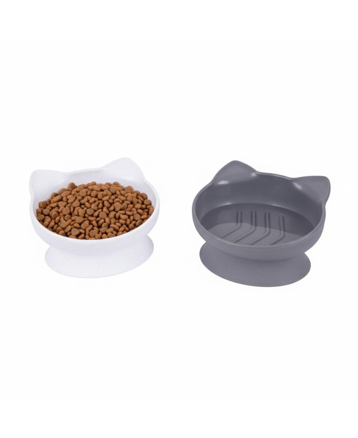 Click here for Aronkl Elevated Cat Food Water Bowls Set of 2 Whis... prices