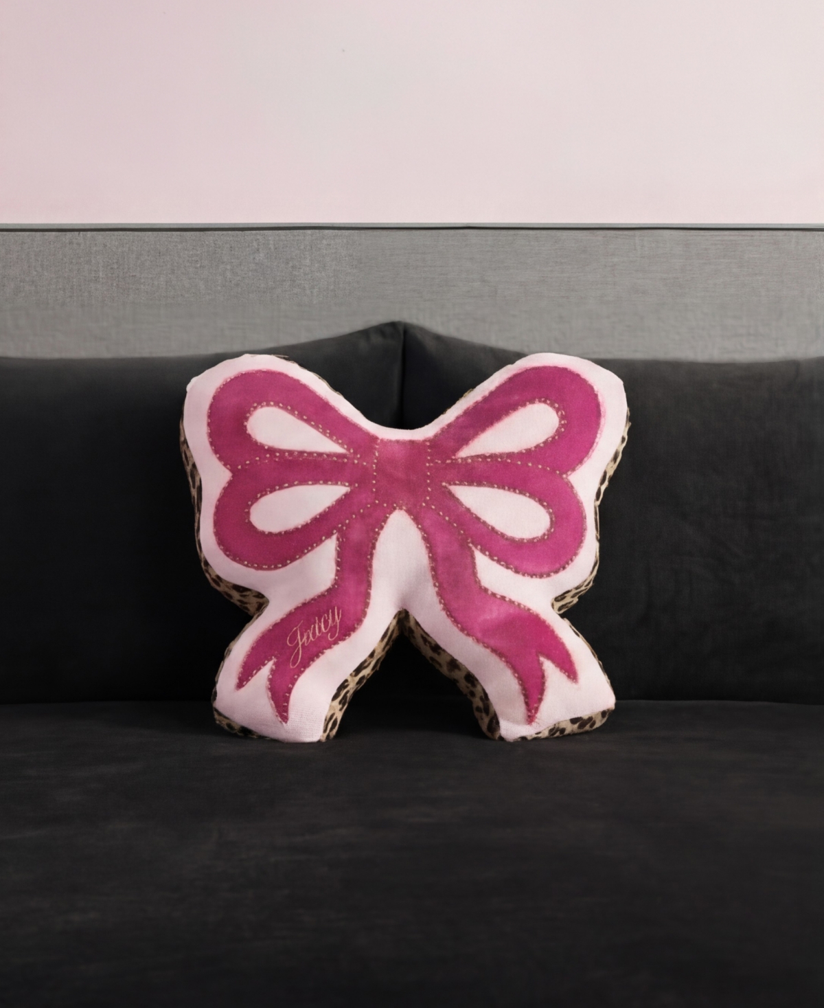 Click here for Juicy Couture Shaped Decorative Pillow  14 x 24 -... prices