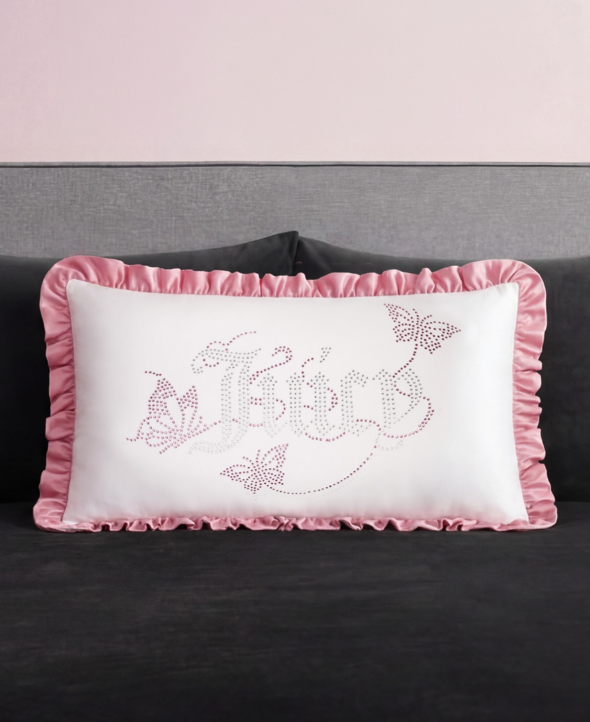 Click here for Juicy Couture Shaped Decorative Pillow  14 x 24 -... prices