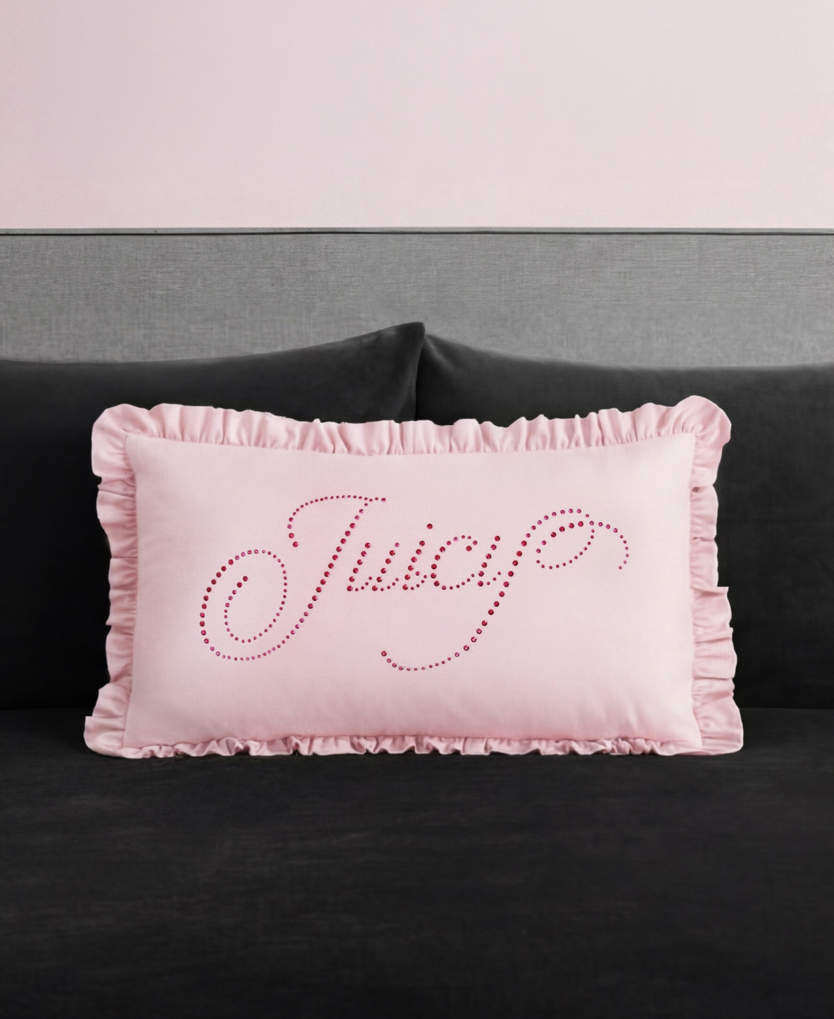 Click here for Juicy Couture Shaped Decorative Pillow  14 x 24 -... prices