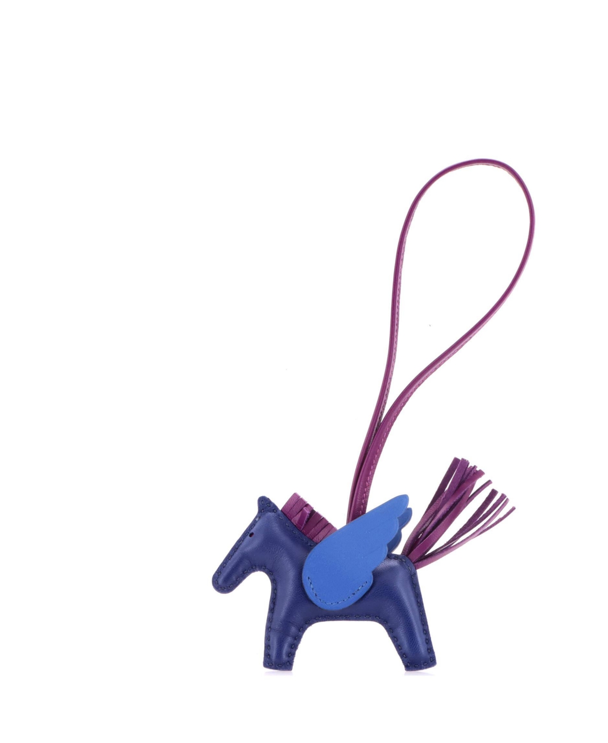 Click here for Pre-Owned Hermes Pm Pegase Rodeo Bag Charm Leather... prices