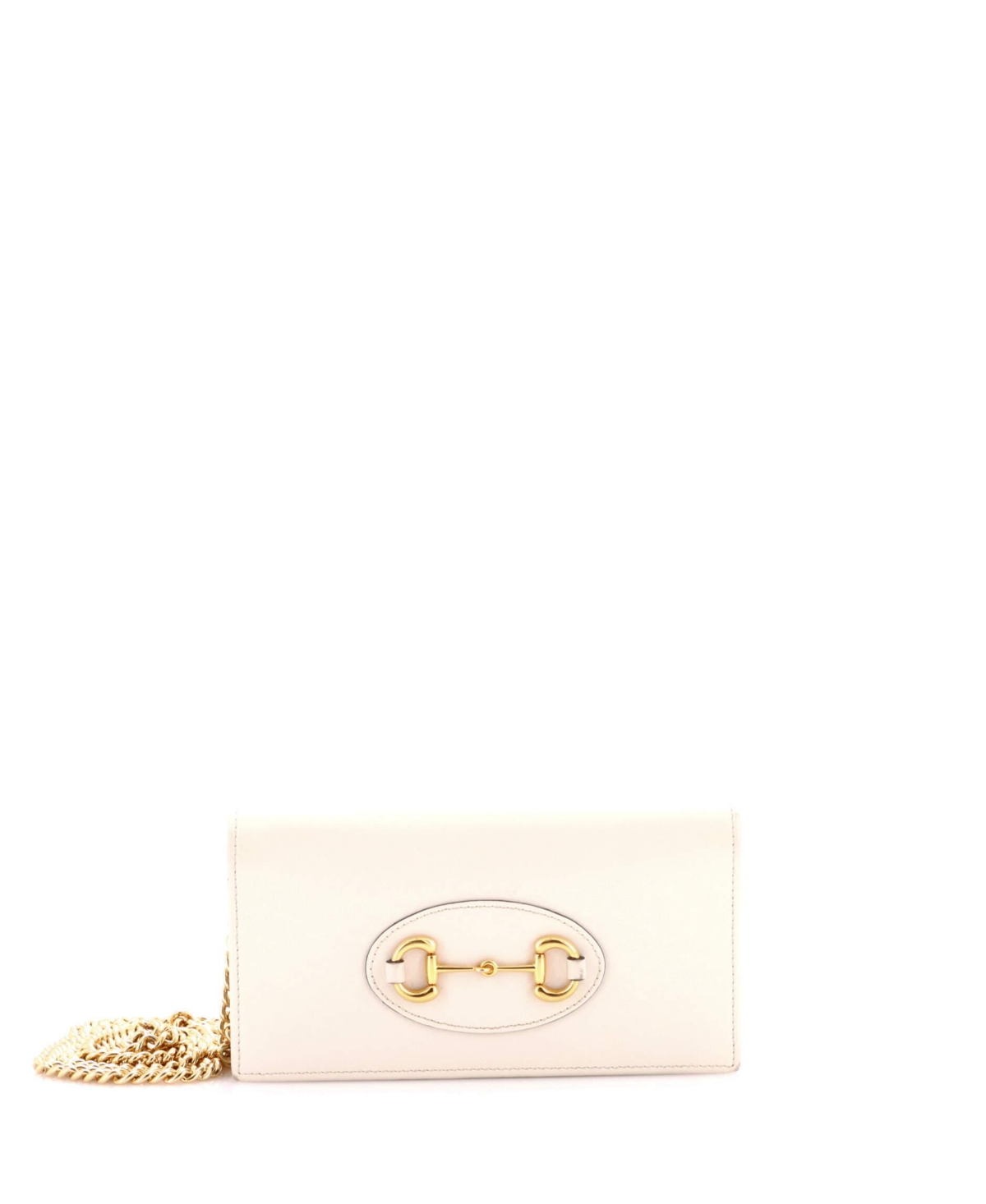 Click here for Pre-Owned Gucci Horsebit 1955 Chain Wallet Leather... prices