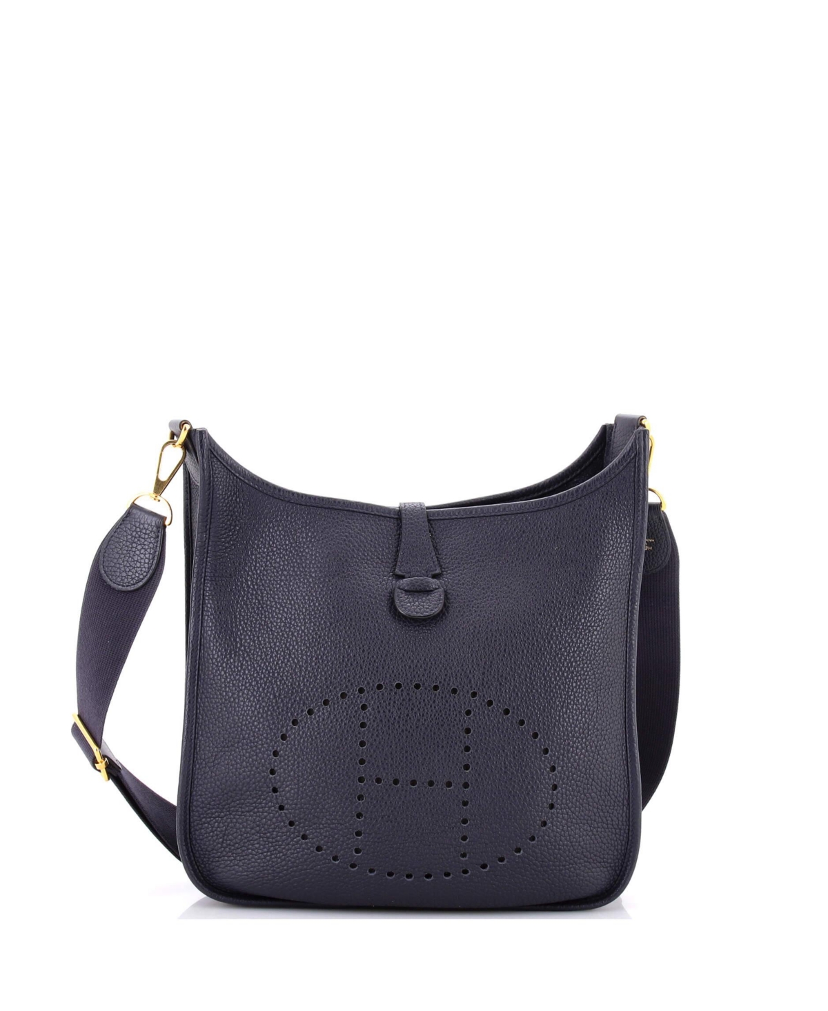 Click here for Pre-Owned HERMES Pm Evelyne Bag Gen Iii Clemence -... prices