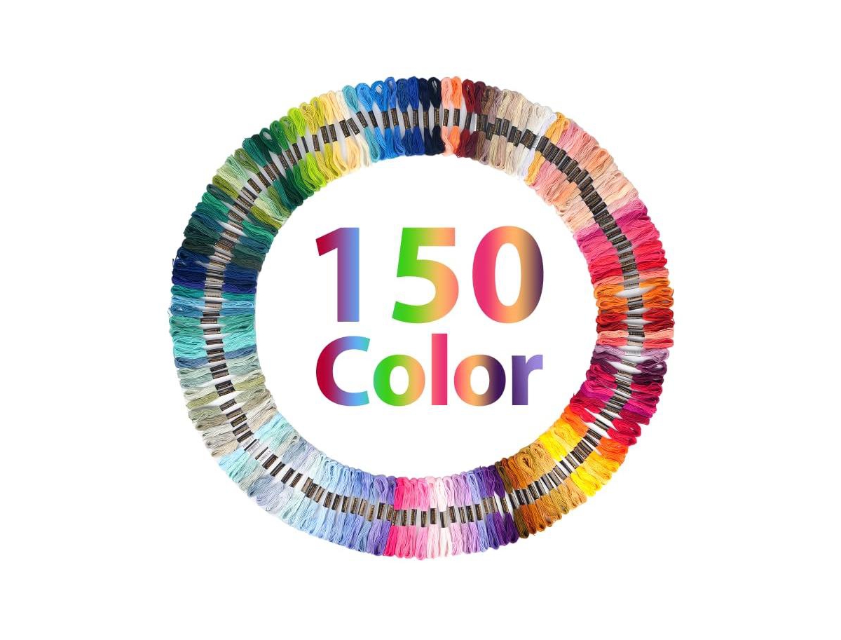 Click here for Gnuadz 150 Color Rainbow Embroidery Floss Cross St... prices