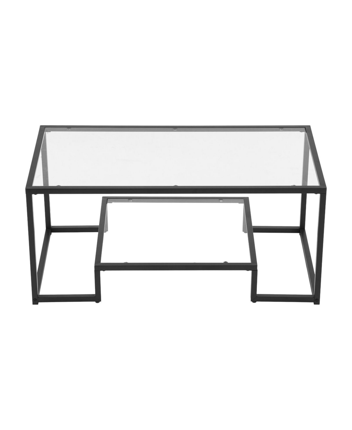 Click here for Sugift Coffee Table  Tempered Glass Center Table... prices