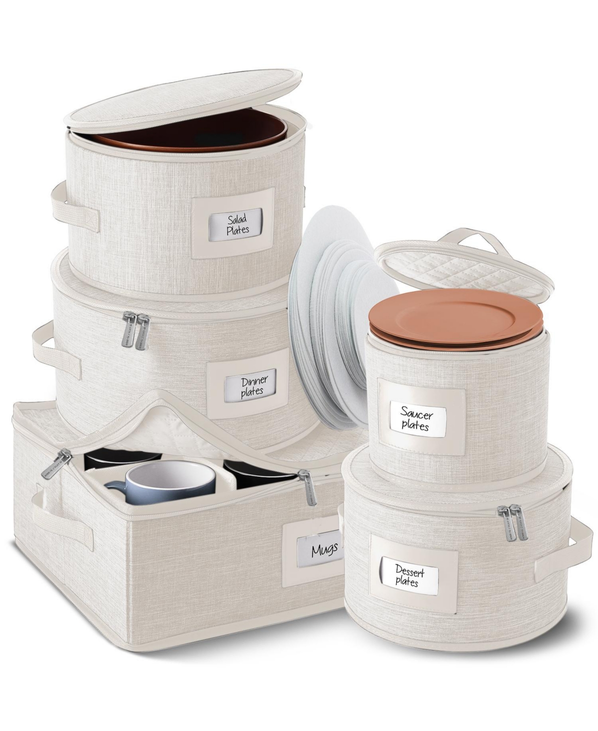 Click here for StorageBud Fine China Storage Containers  5 Piece... prices
