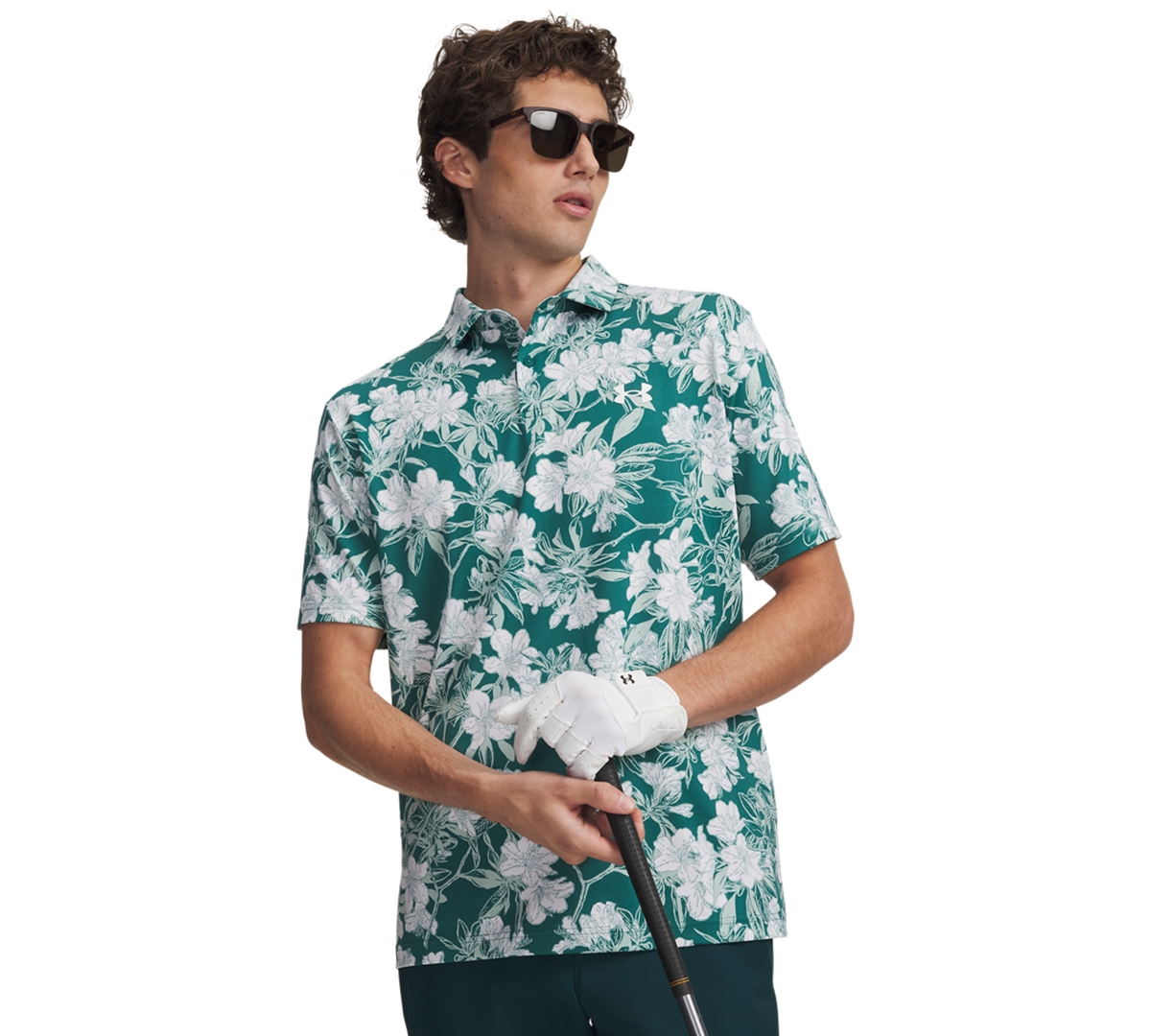 Click here for Under Armour Mens Regular-Fit Polo shirt - Rack Gr... prices