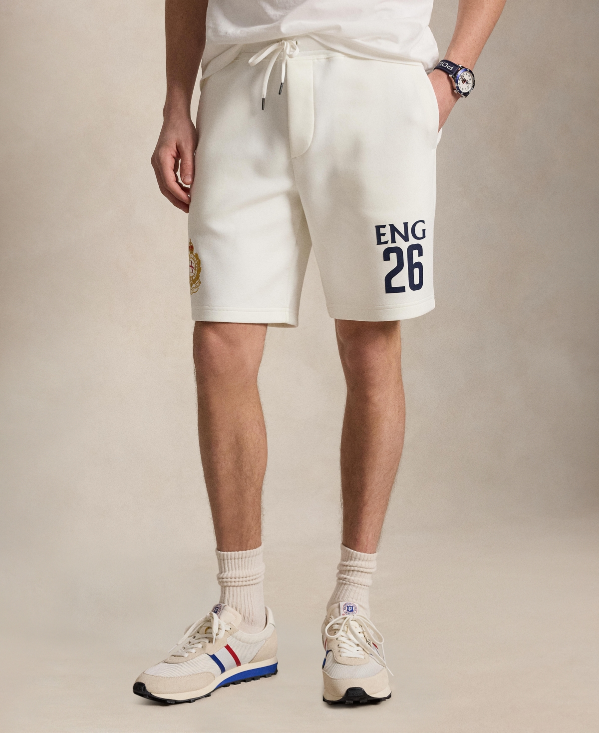 Click here for Polo Ralph Lauren Mens Regular-Fit England Shorts... prices