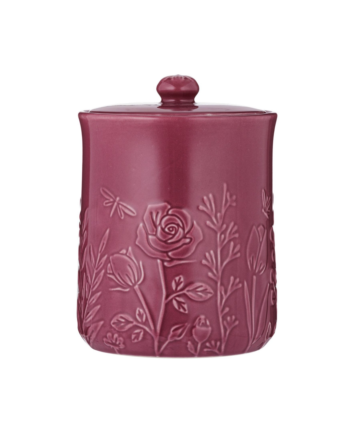 Click here for Mason Cash In The Meadow Medium Storage Jar - Purp... prices
