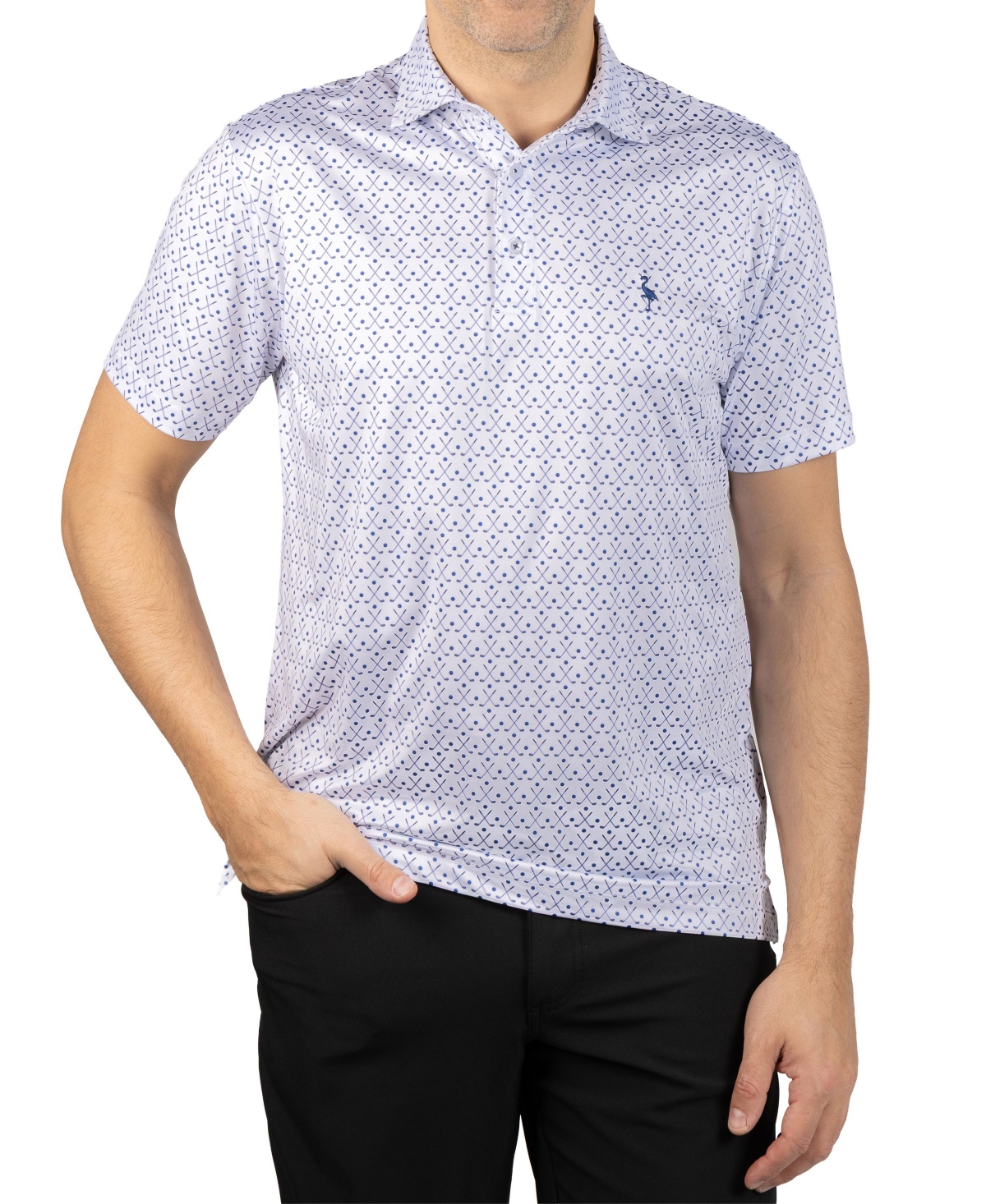 Click here for TailorByrd Mens Golf Clubs Printed Performance Pol... prices