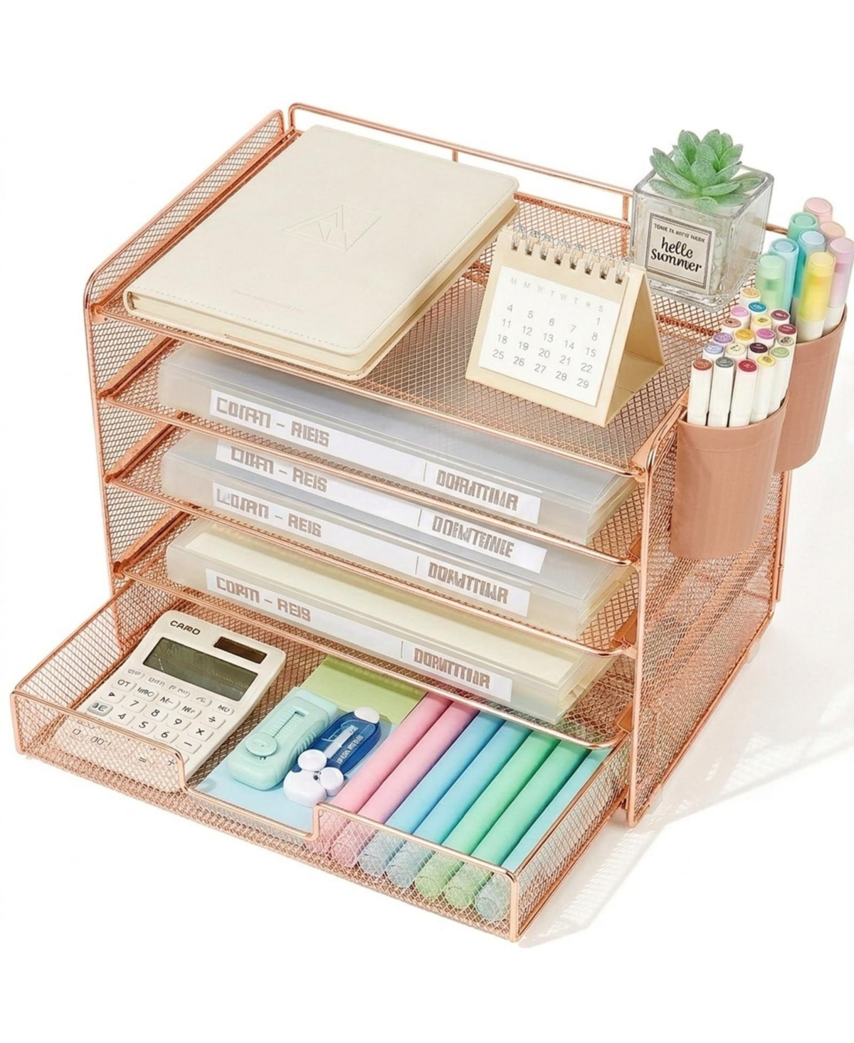 Click here for Gnuadz Desk Organizer 5-Tier Letter Tray Drawer Pe... prices