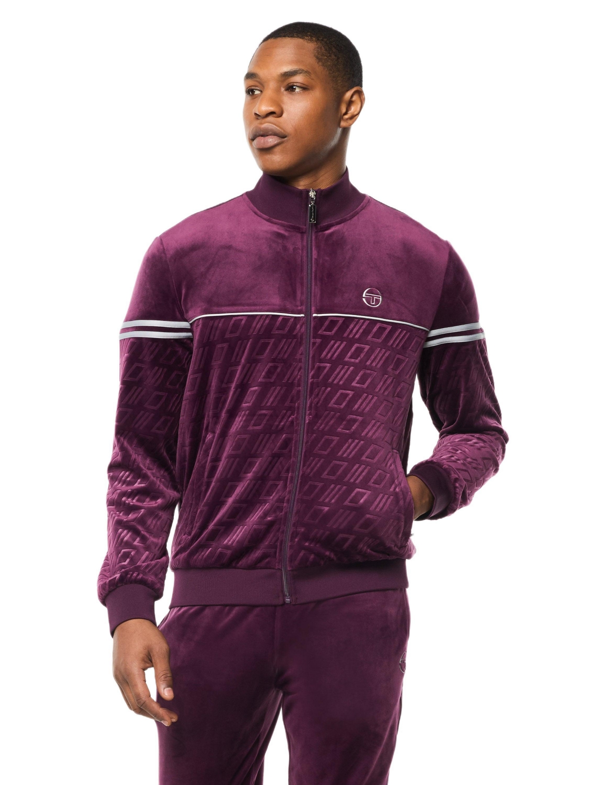 Click here for Sergio Tacchini Mens Bandiera Track Jacket - Poten... prices