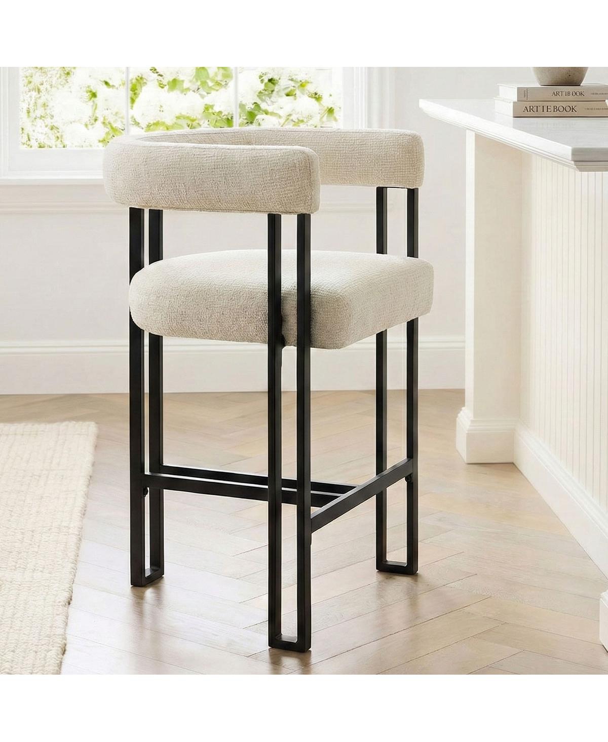Click here for Maison Boucle Upholstered Counter Height Stool wit... prices