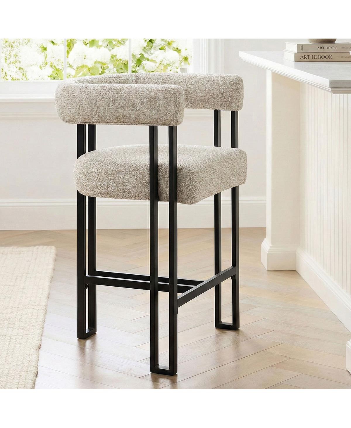 Click here for Maison Boucle Upholstered Counter Height Stool wit... prices