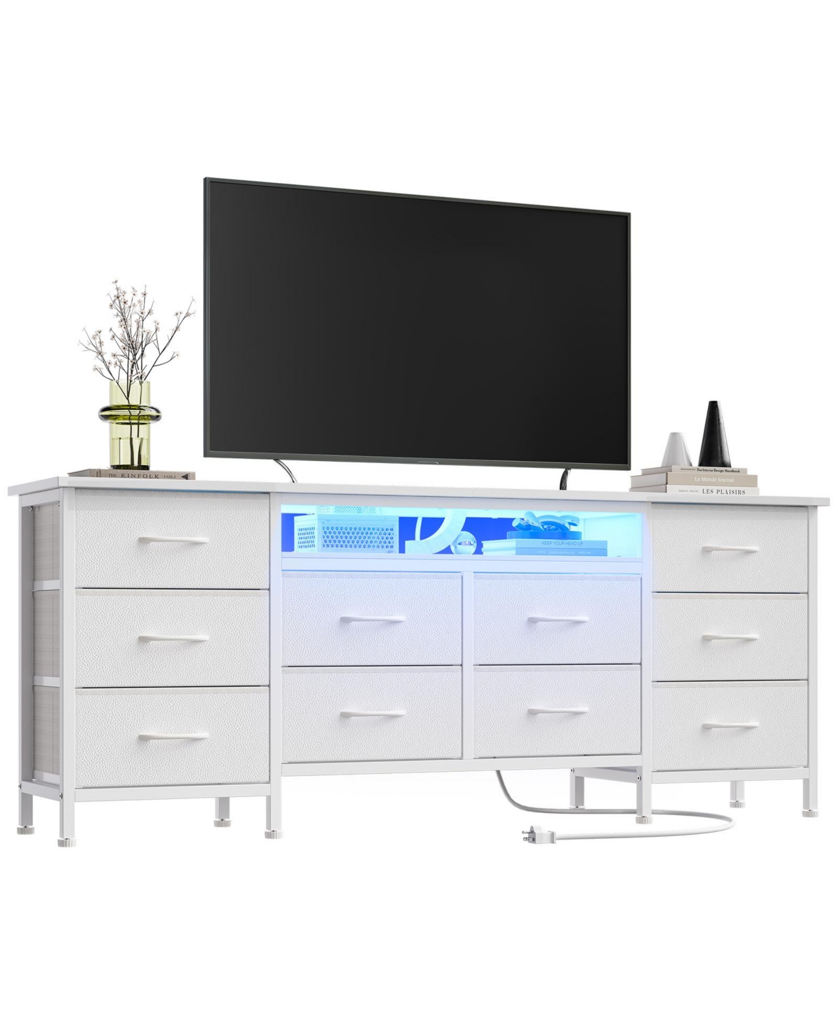 Click here for gaomon 63" Tv Console Table for Living Room... prices
