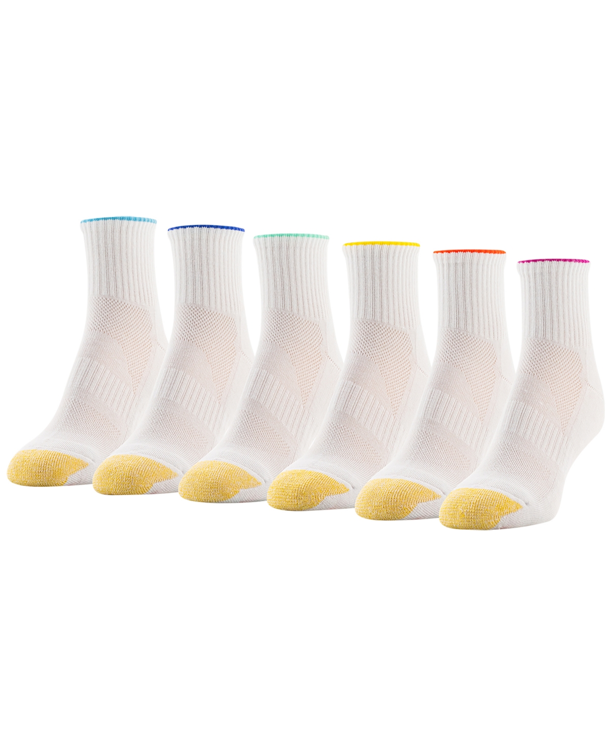 Click here for Gold Toe Womens Sport Half Cushion Quarter Socks... prices