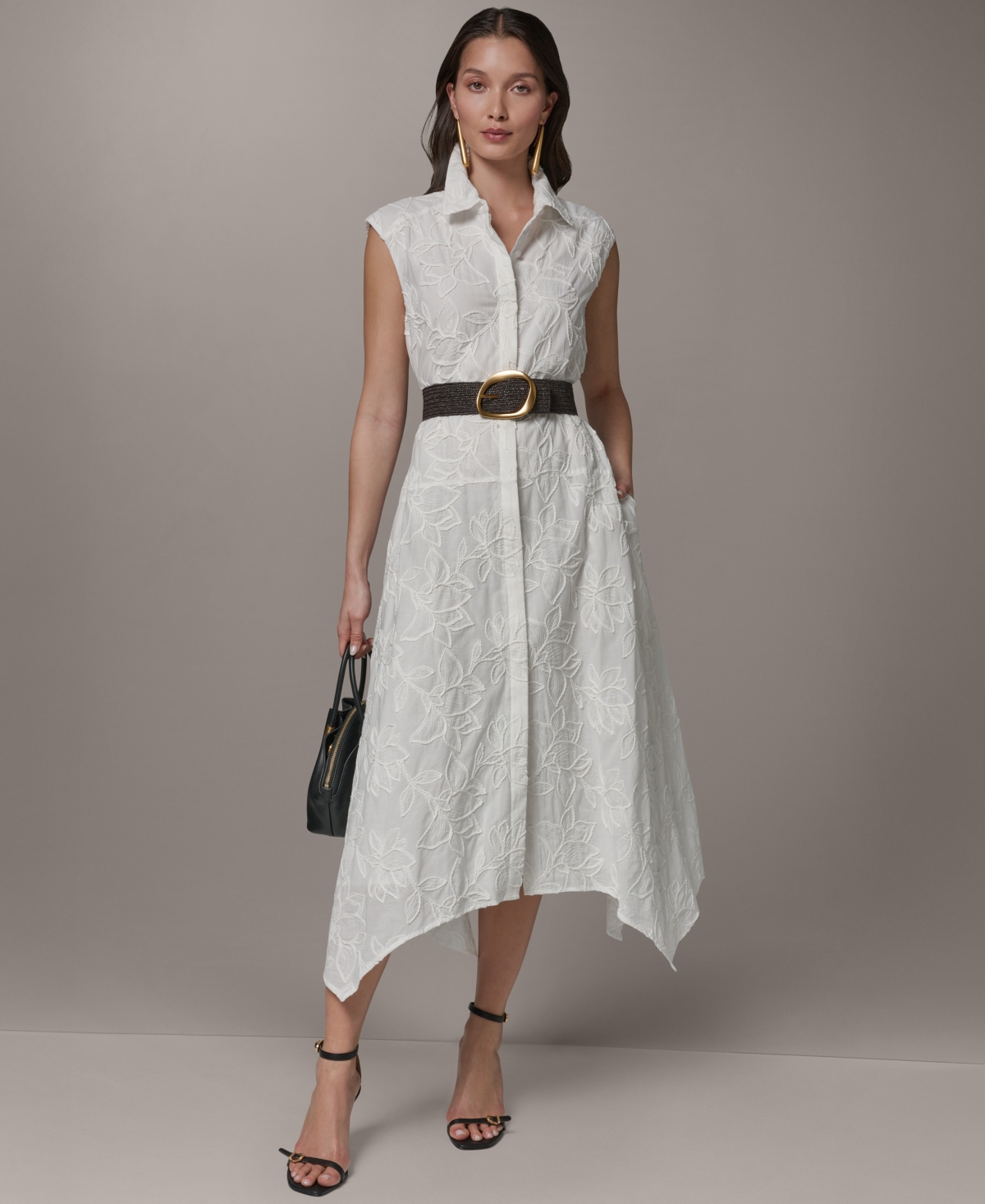 Click here for Donna Karan New York Petite Sleeveless Embroidered... prices
