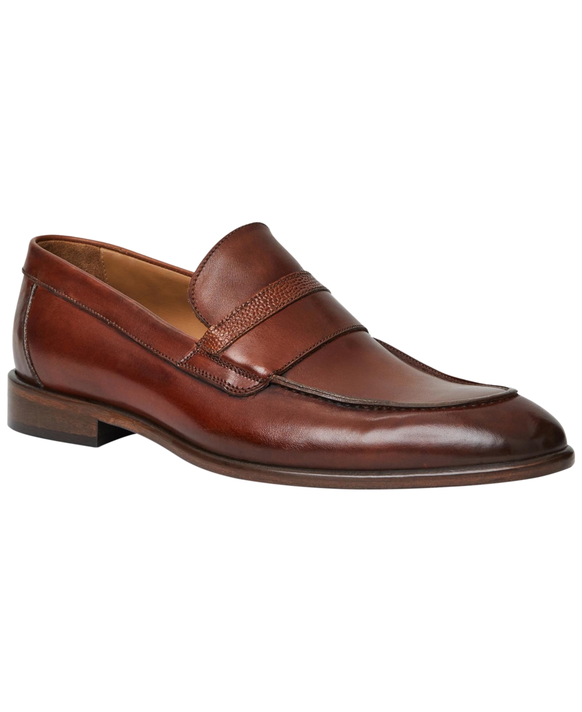 Click here for Bruno Magli Mens Severino Slip-On Loafers - Cognac... prices