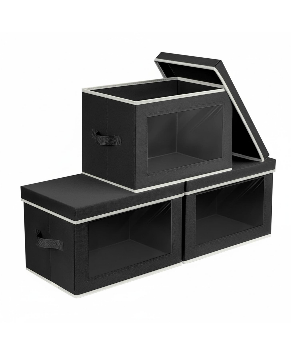 Click here for Yigii Stackable Storage Bins With Lids Foldable Cl... prices