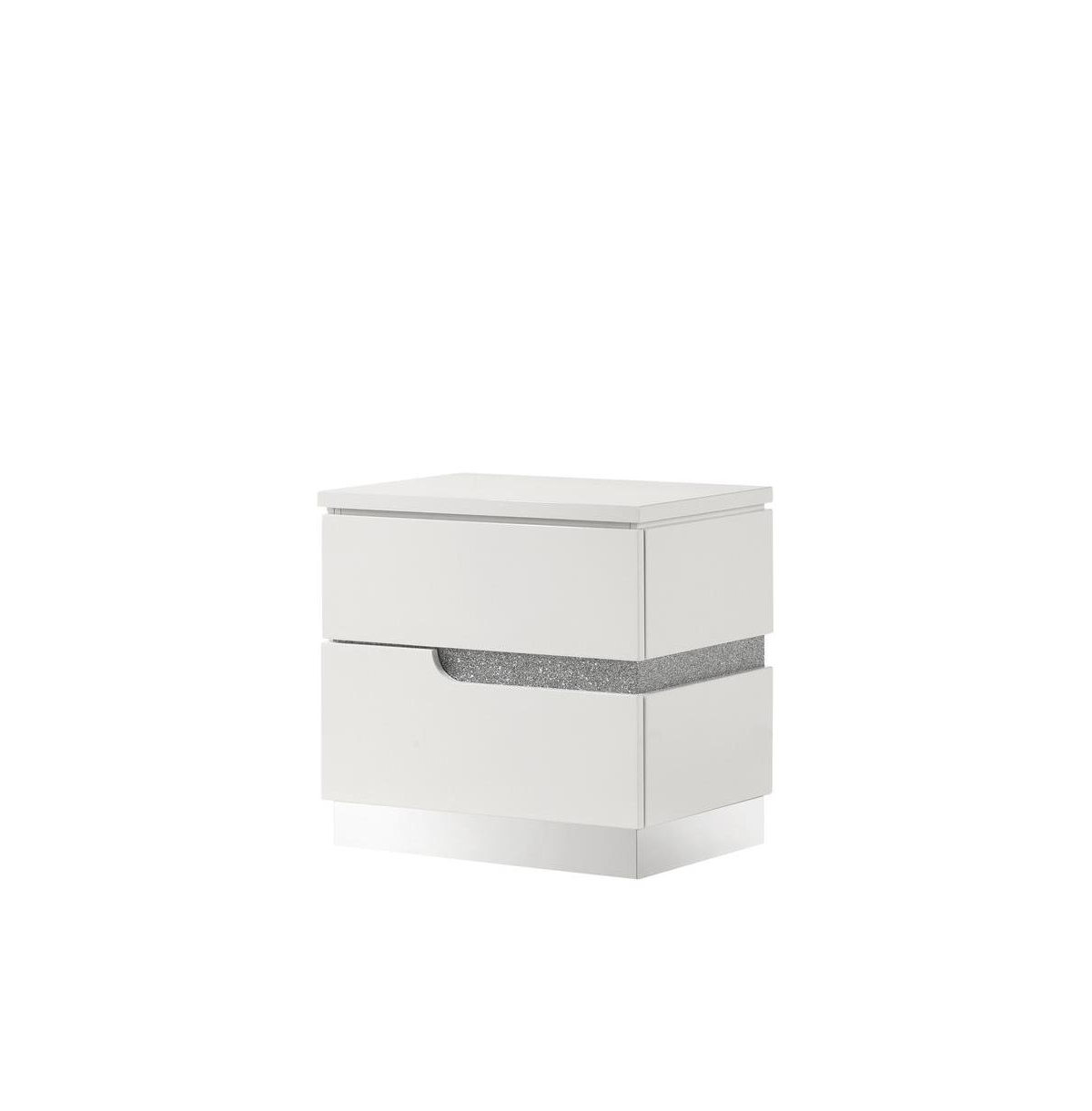Click here for New Classic Furniture Paradox Nightstand - White prices