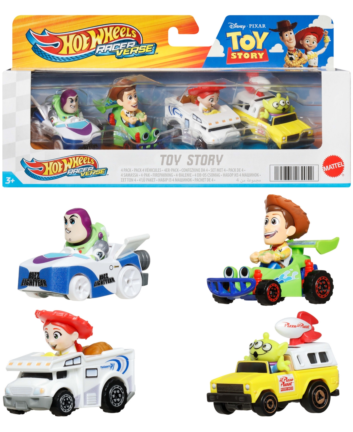 Click here for Hot Wheels Racerverse Set of 4 Die-Cast Hot Wheels... prices