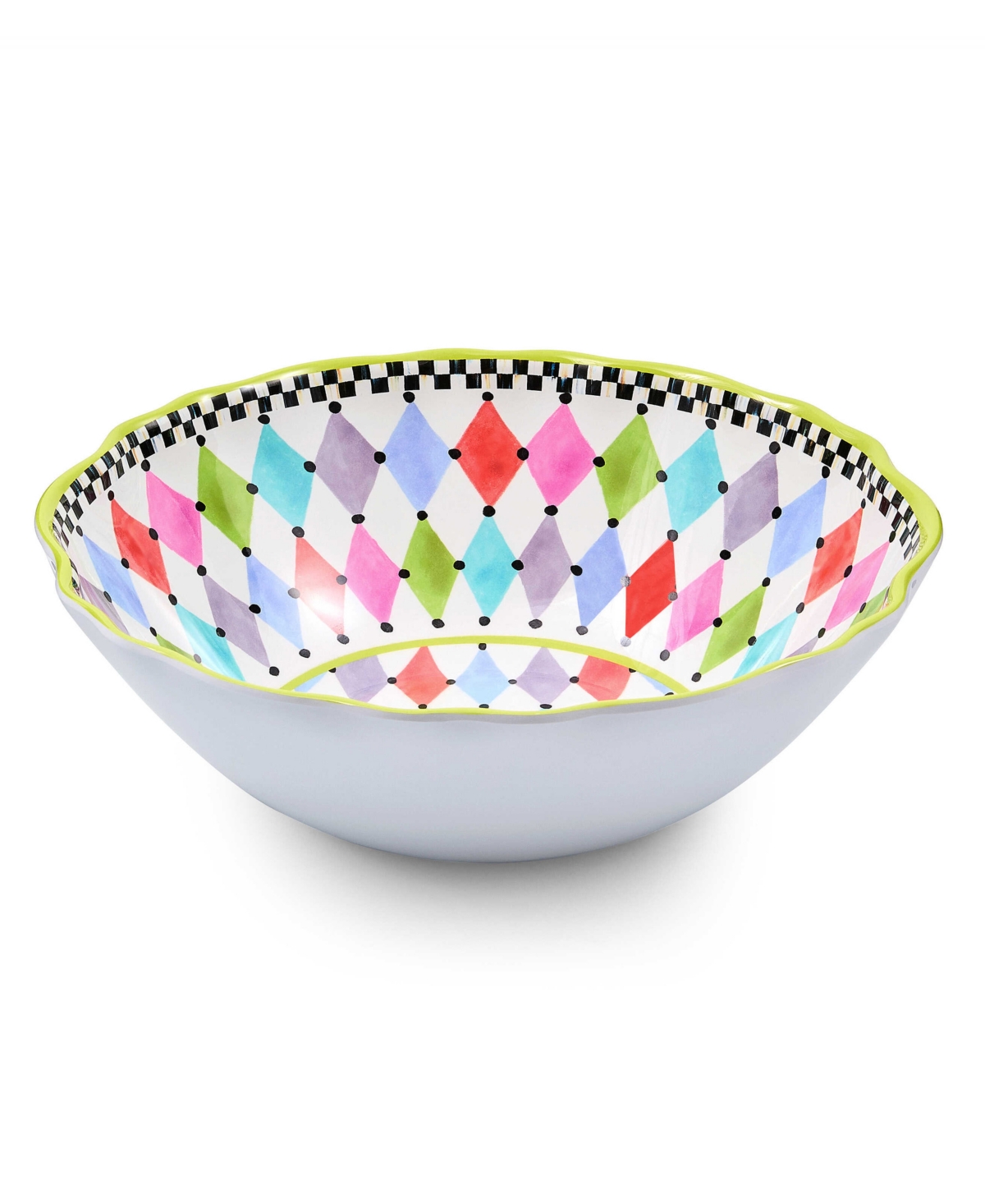Click here for MacKenzie-Childs Palm Springs Melamine Serving Bow... prices