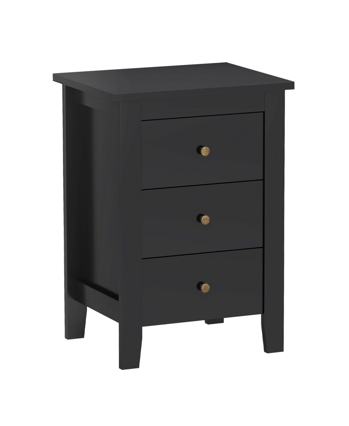 Click here for sumyeg Modern Bedside Cabinet Nightstand with 3 Dr... prices