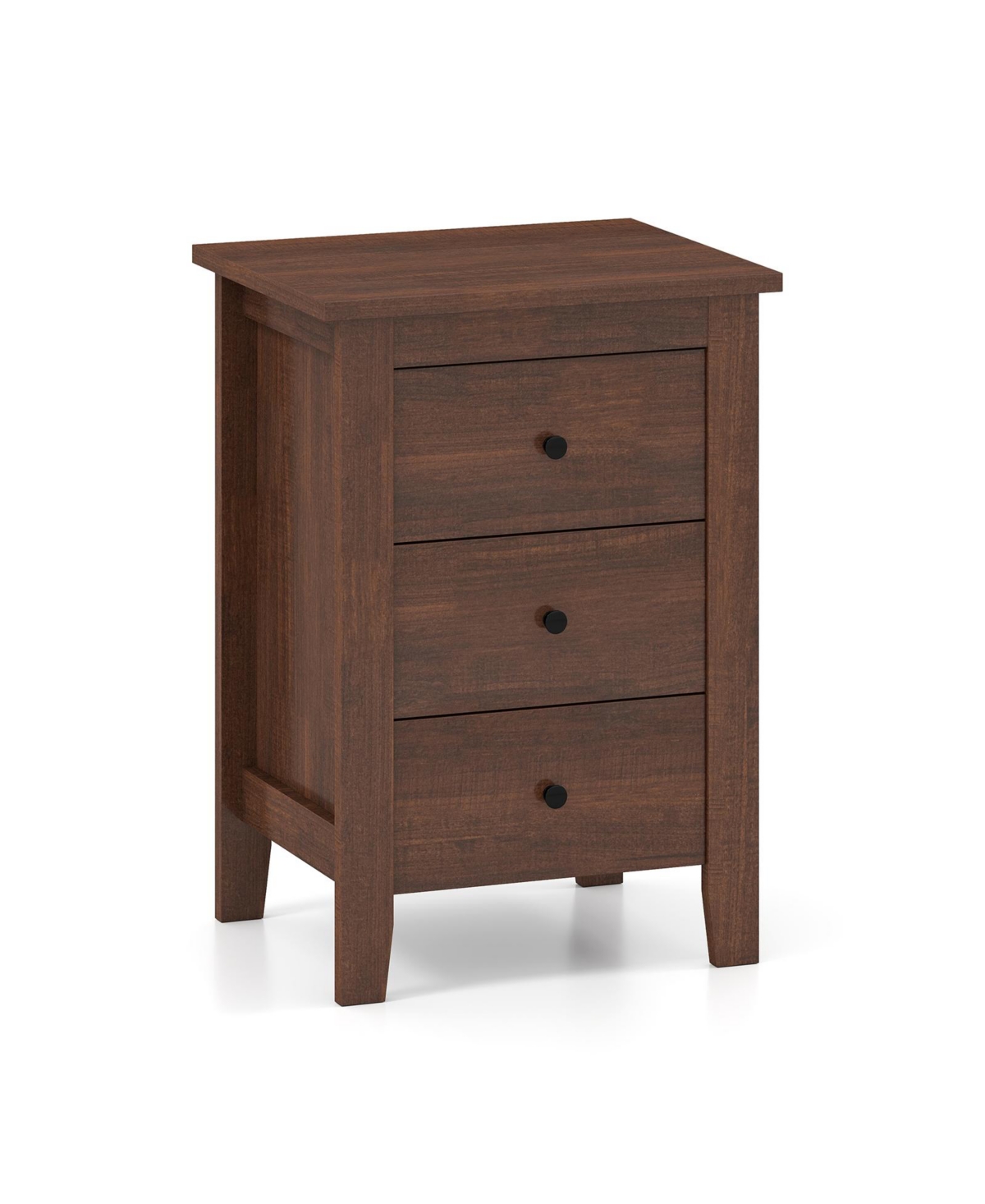 Click here for sumyeg Modern Bedside Cabinet Nightstand with 3 Dr... prices
