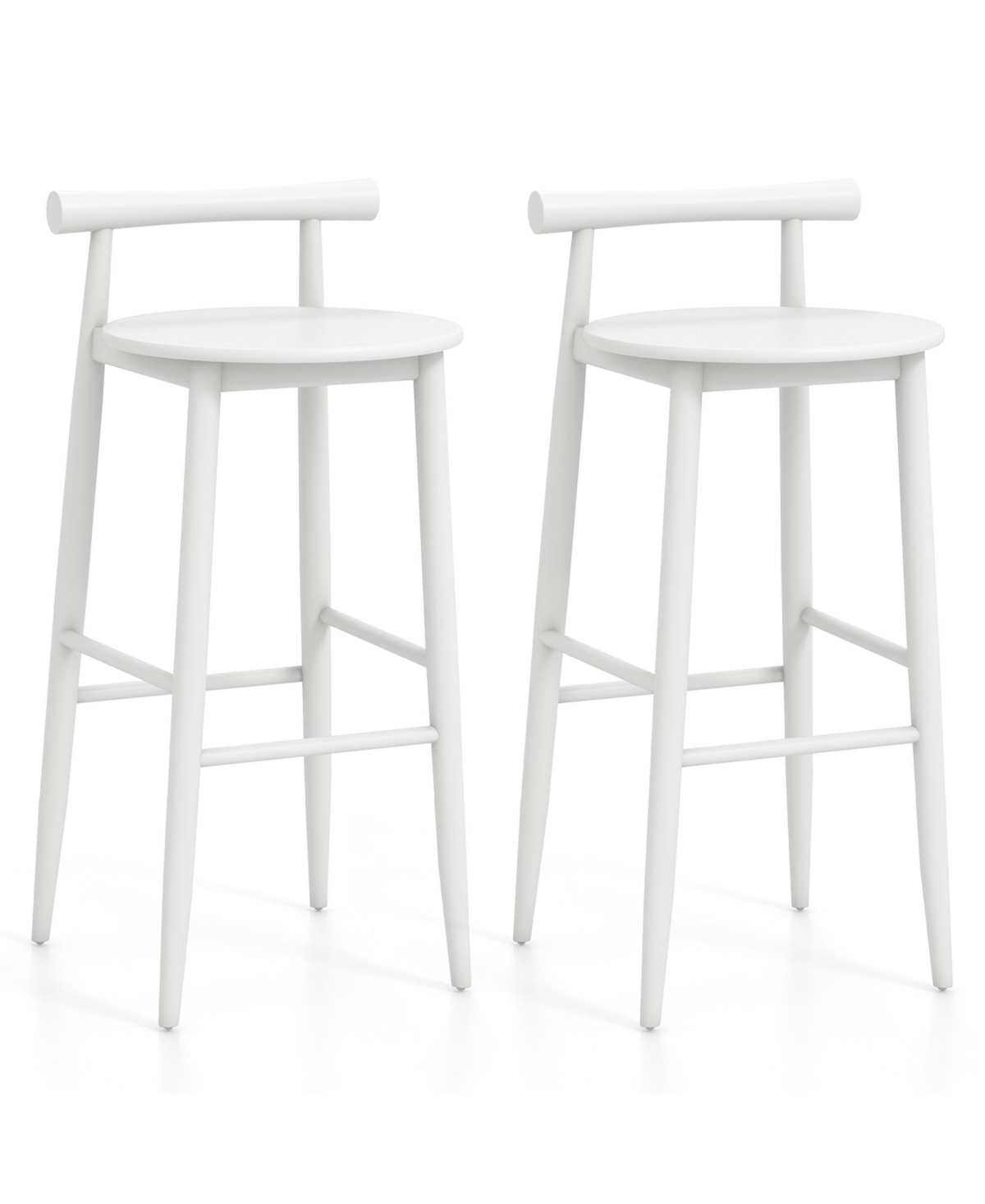 Click here for Gymax Bar Height Stools Set of 2 Bar Chair w/ Acac... prices