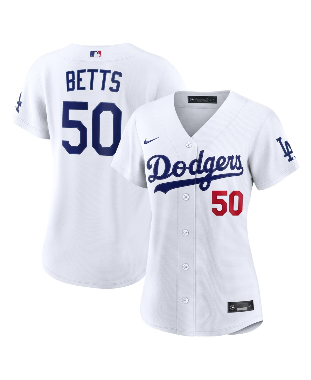 Click here for Nike Womens Mookie Betts White Los Angeles Dodgers... prices