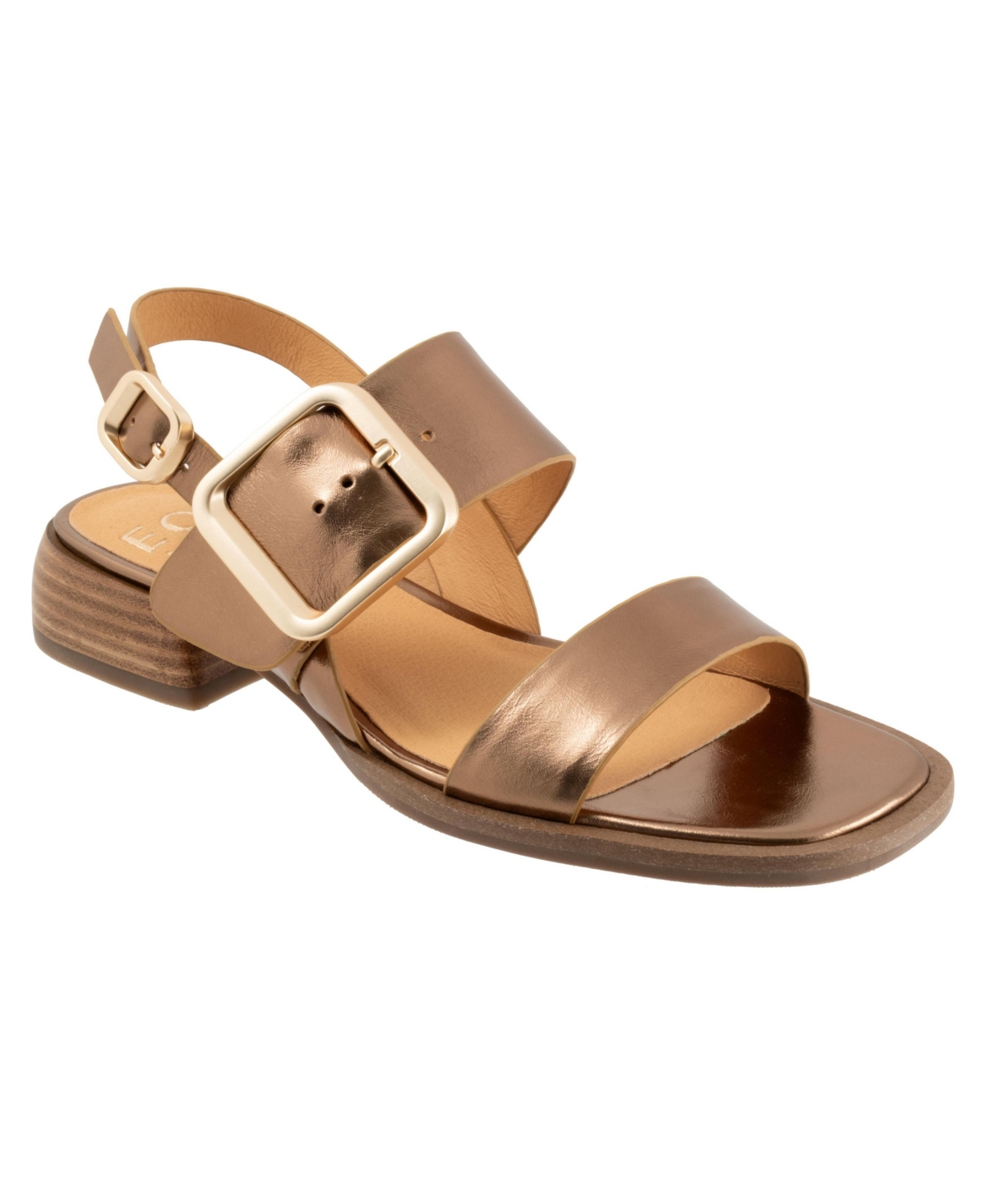 Click here for Eos Footwear Womens Ikam Sandal - Bronze prices